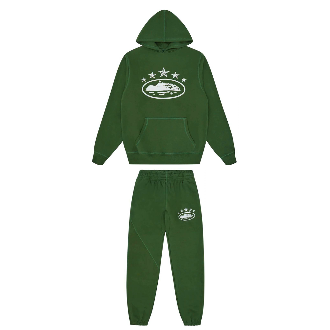 5 Starz Green Tracksuit - MALABLACK