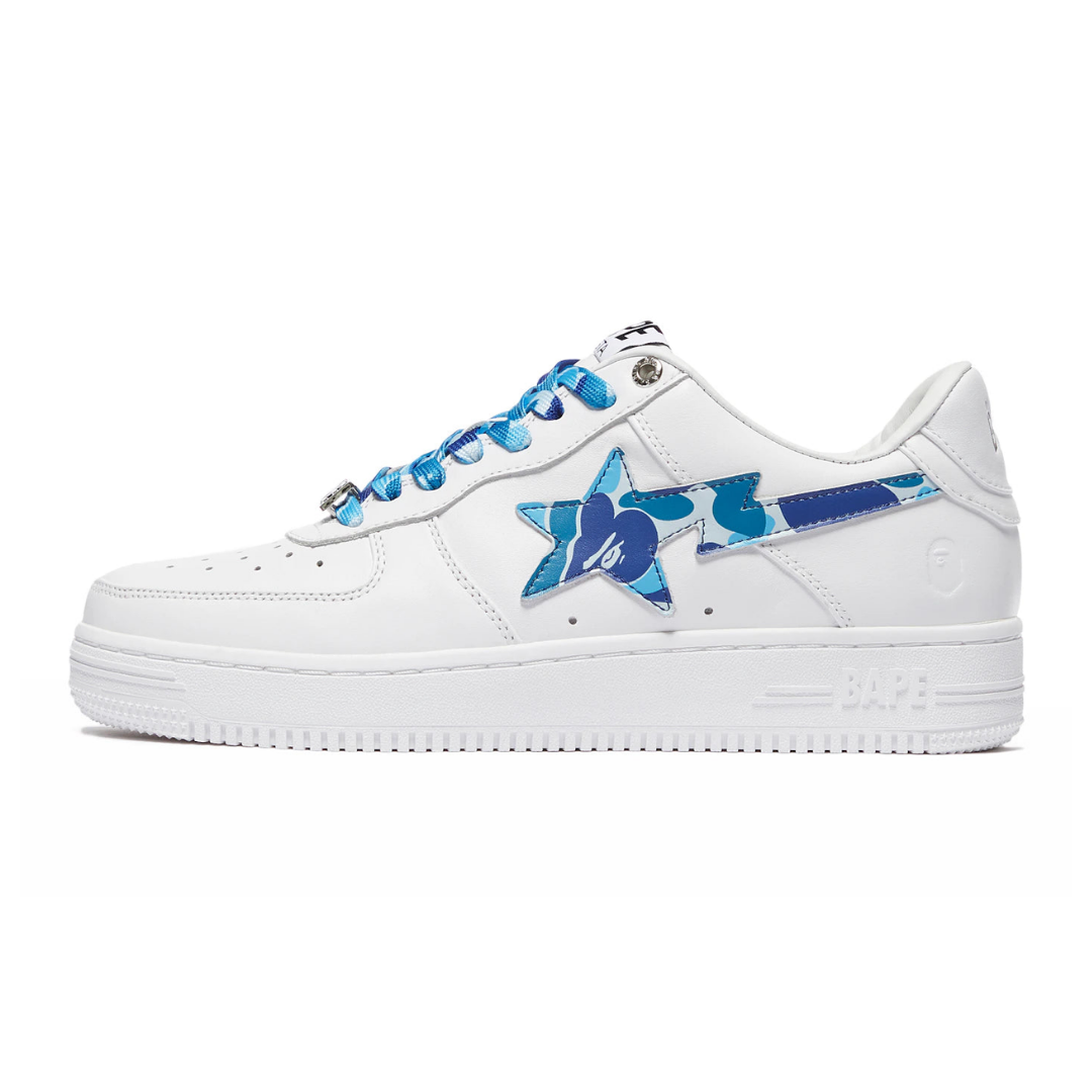 Bape Bapesta Camo Blue - MALABLACK