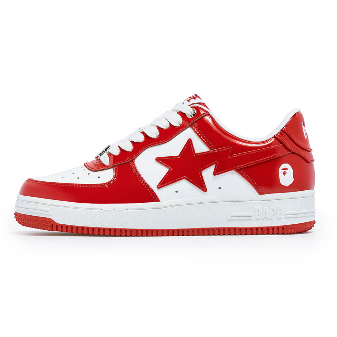 Bape Bapesta Red - MALABLACK