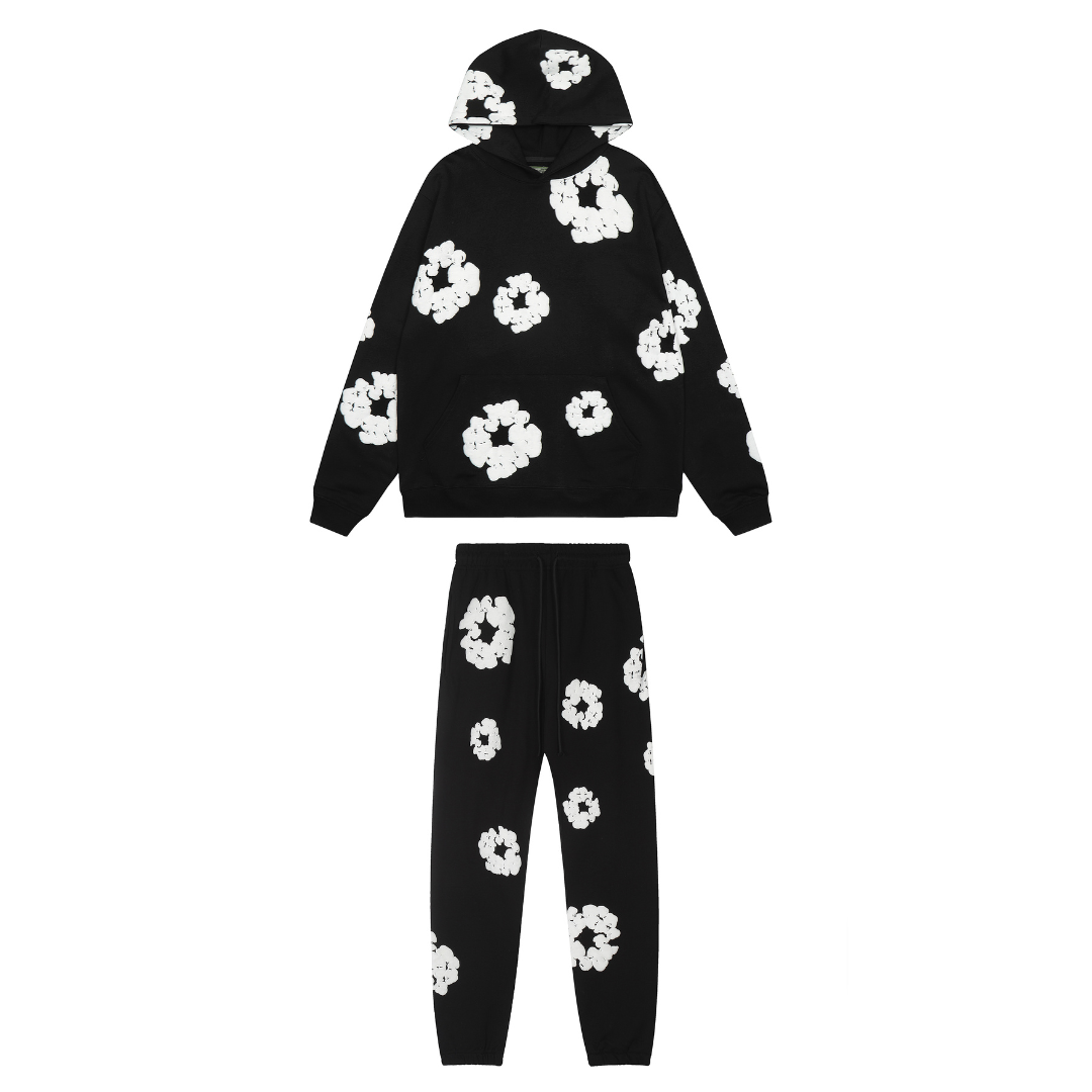 Denim Trs Black Tracksuit - MALABLACK