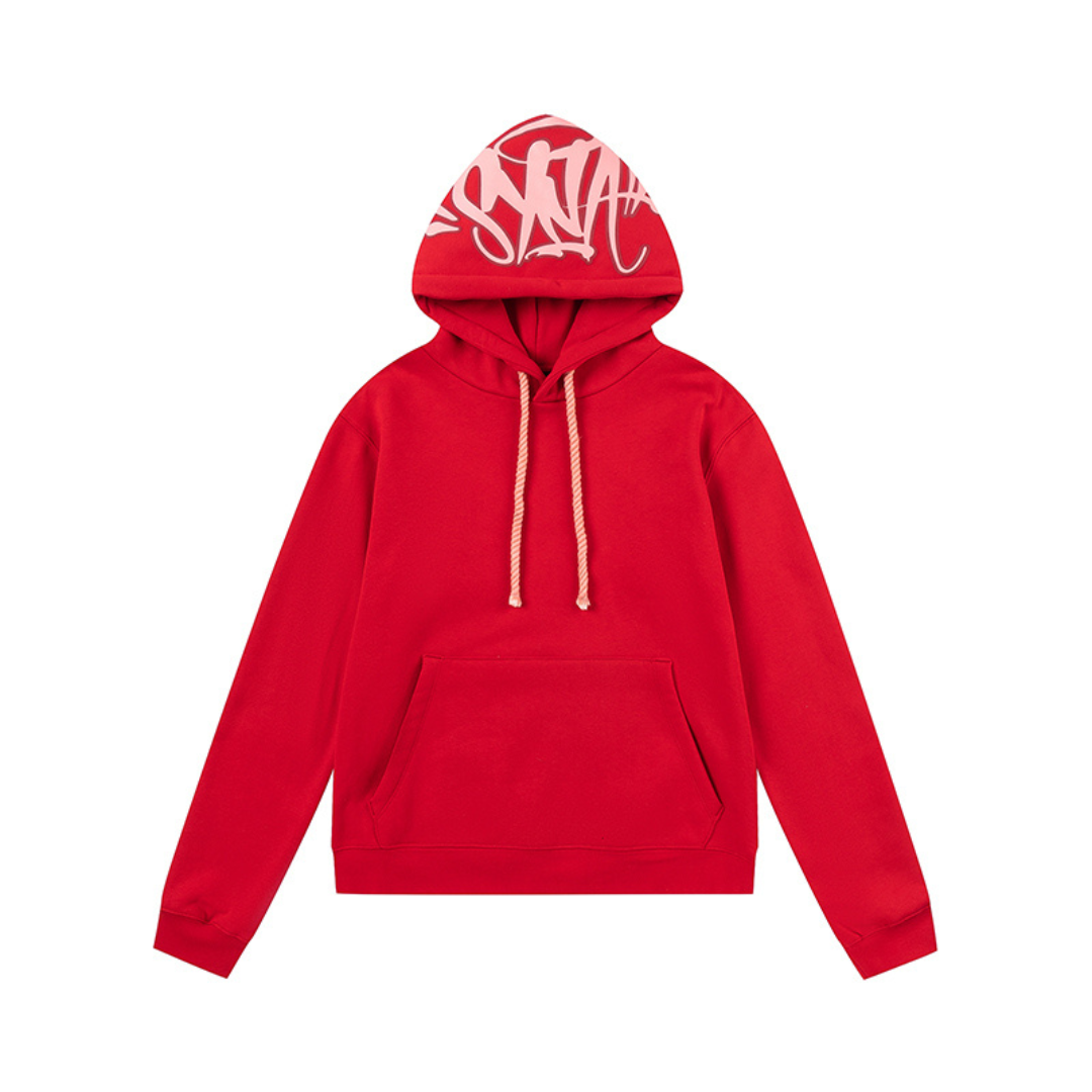 Syna World Logo Red Tracksuit - MALABLACK